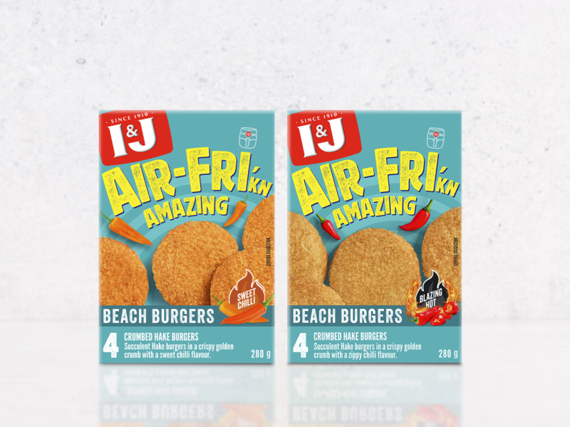 AIR-FRI’KN AMAZING BEACH BURGERS - I&J