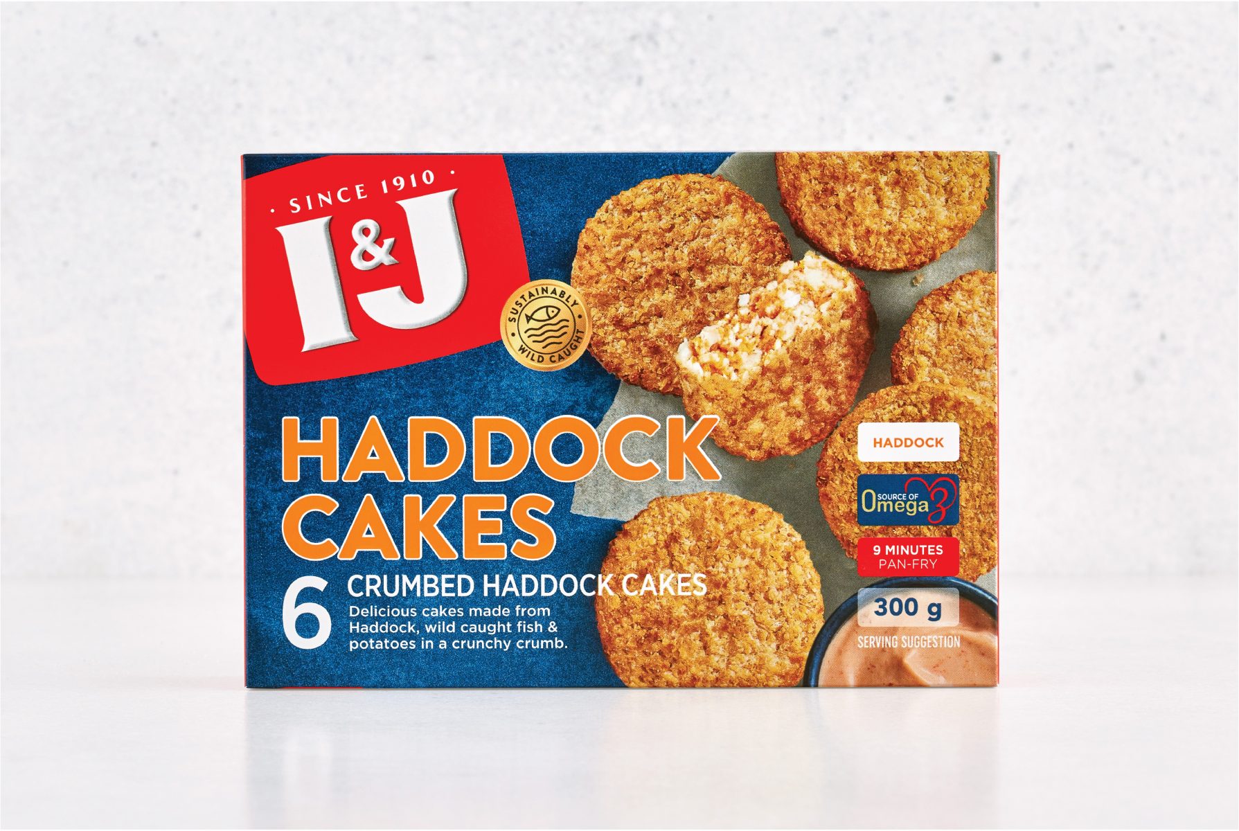 HADDOCK CAKES BREAKFAST STACK - I&J